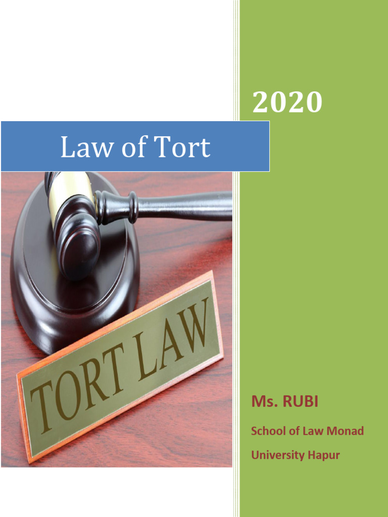 Legal Damage and Remedies Under Tort | PDF | Legal Remedy | Tort