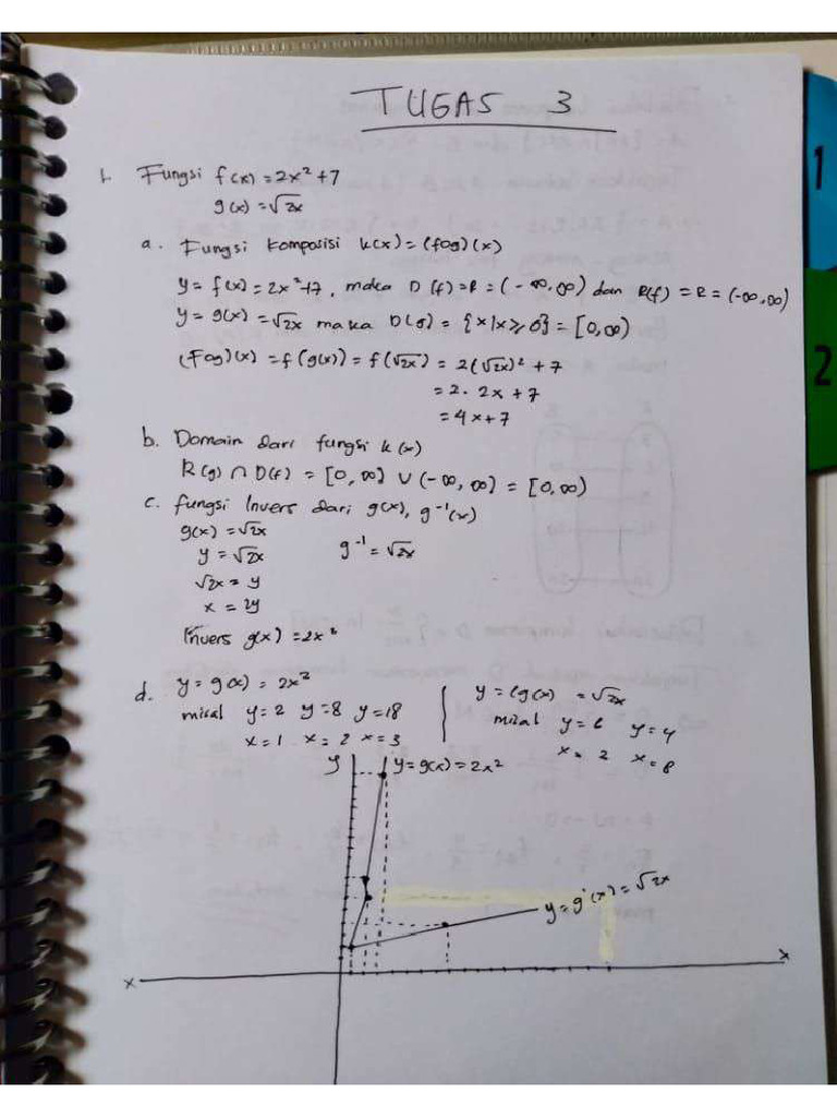 Tugas 3 MTK - Sistem Informasi | PDF