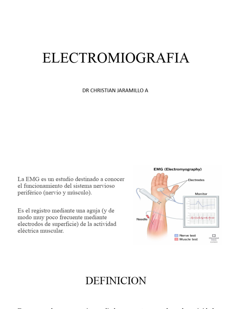 Electromiografia 11 | Descargar gratis PDF | Electromiografia | Nervio