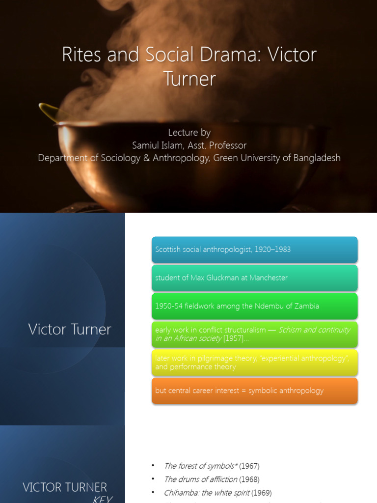 Lec 3 Rites & Social Drama - Victor Turner | PDF