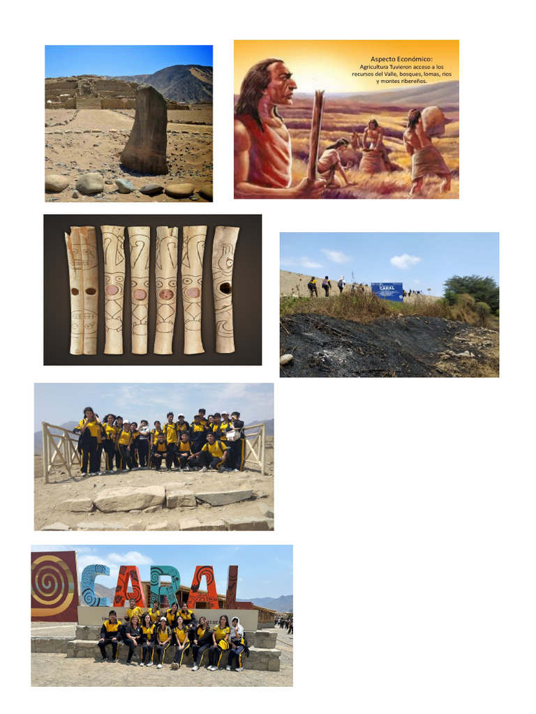 Visita a Caral: Historia y Cultura Antiguas | PDF