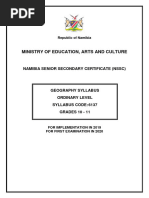 NSSCO Mathematics Syllabus 2024 | PDF | Numbers | Real Number