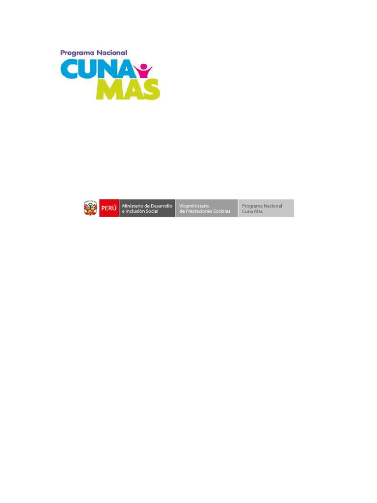 Cuna Mas Logos | PDF
