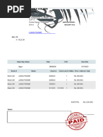 Contoh Nota Travel dan Kuitansi | PDF