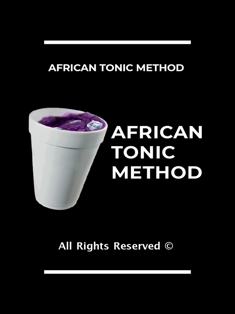 AFRICAN TONIC METHOD Watermark Watermark | PDF | Blood | Strength Training