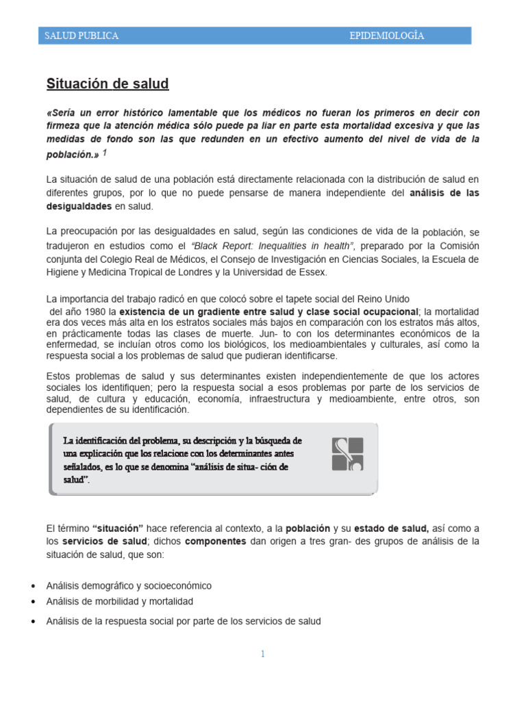 Epidemio y Estadistica | PDF