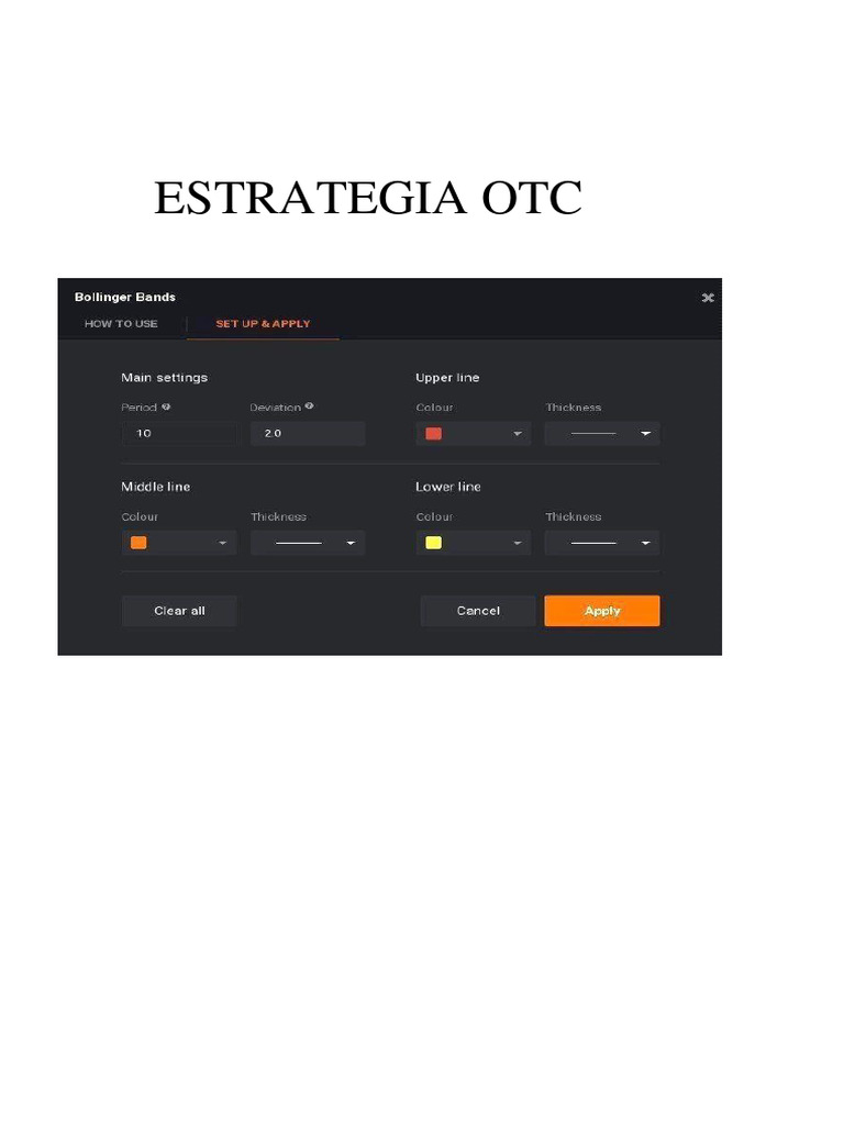 Estrategia Basica Binaria Otc | PDF