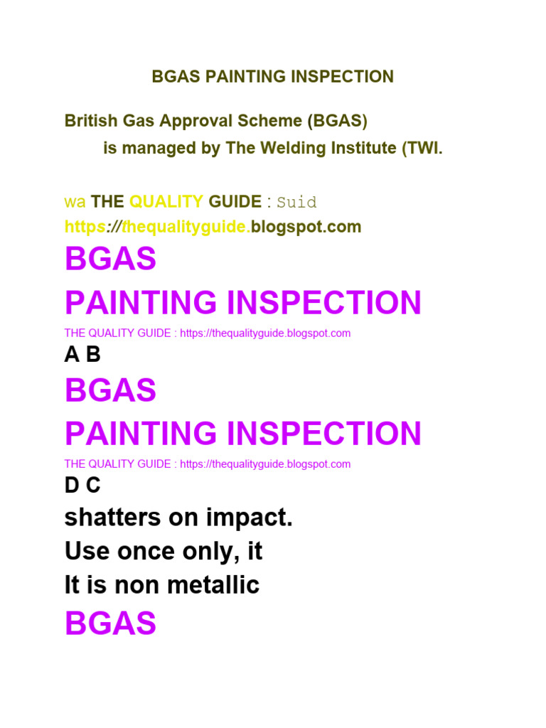 BGAS Slide Show 2 | PDF | Paint | Applied And Interdisciplinary Physics