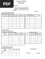 Family Profiling Form | PDF