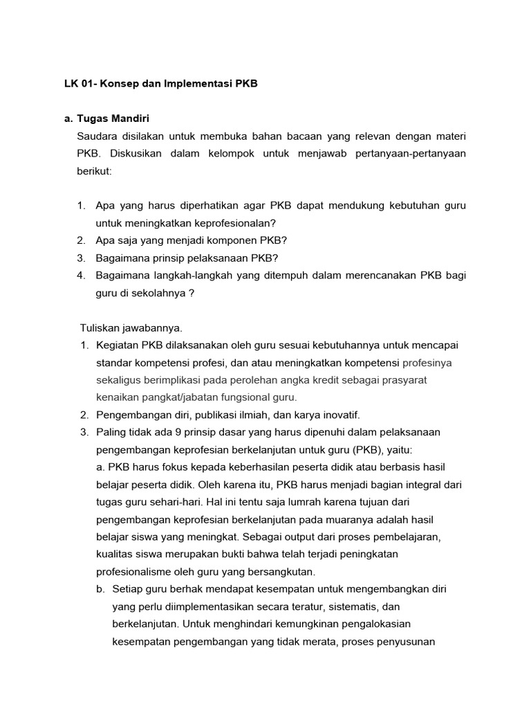 221018120330-Lk 01 Konsep Dan Implementasi PKB | PDF