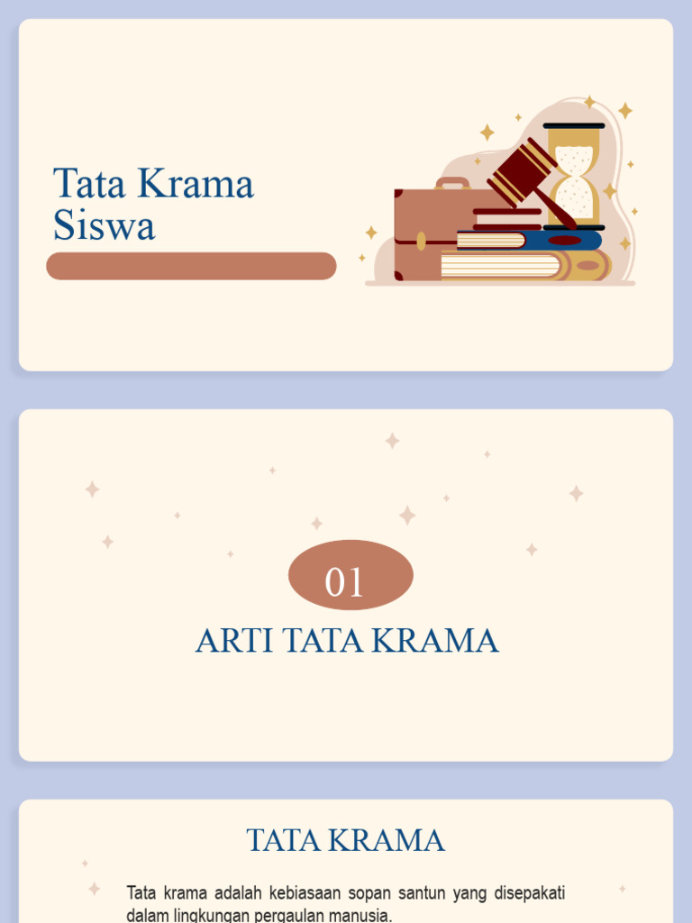 Materi Tata Krama PLP | PDF