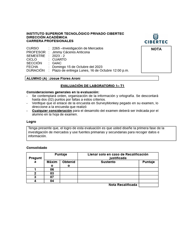 2265 - Flores - Josue - INVESTIGACIÓN DE MERCADOS - G4AC - 01 - T1 ...