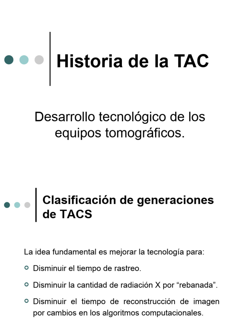 Generaciones de TAC | PDF