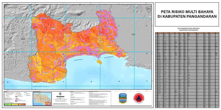 Peta Risiko Multi Bahaya Bencana | PDF