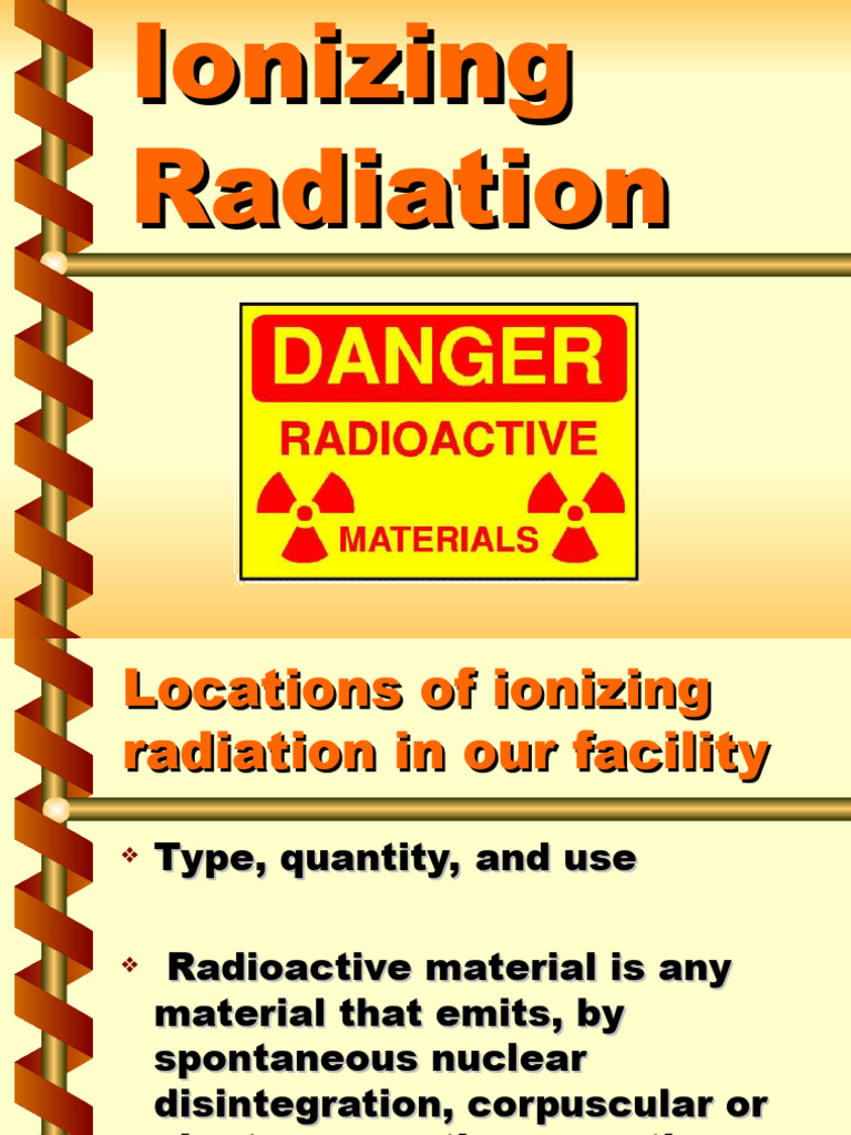 Ionizing Radiation | PDF | Ionizing Radiation | Transport Phenomena Ionizing Radiation | PDF | Ionizing Radiation | Transport Phenomena