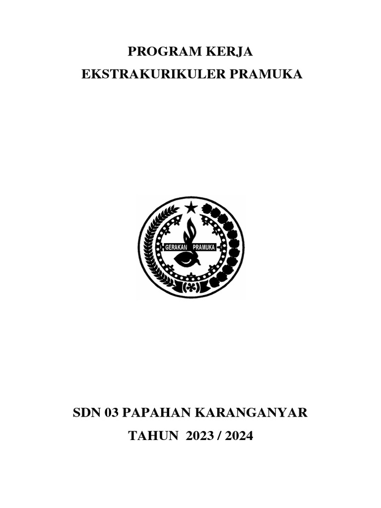 Program Ekstra Pramuka 2019 | PDF