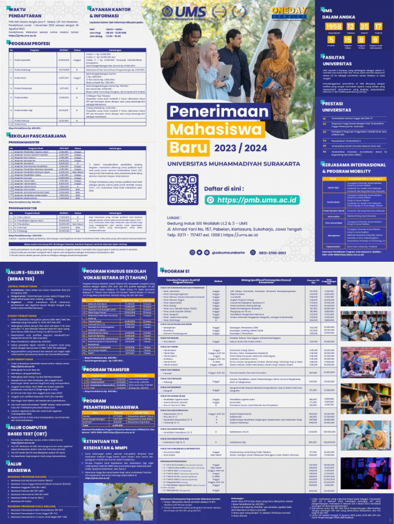 Upload Flyer PMB Ums 02 Des | PDF