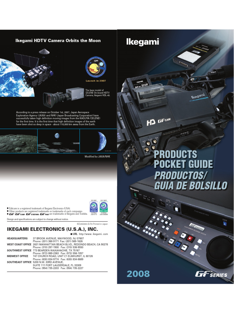 Camera | PDF | High Definition Television | Charge Coupled Device