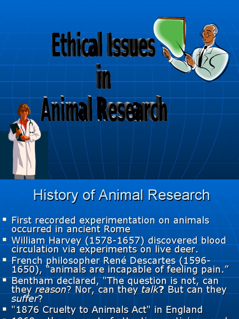 Ethical Issues Animals | PDF | Animal Testing | Animal Welfare