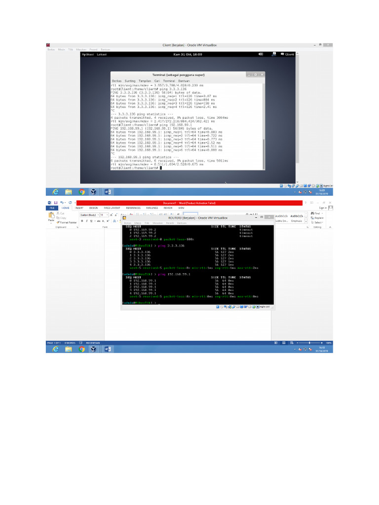 Konfigurasi Routing Static Di Cisco Packet Tracer | PDF Konfigurasi Routing Static Di Cisco Packet Tracer | PDF
