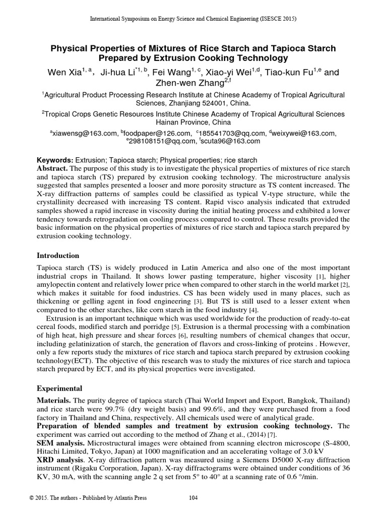 Wen Xia Ji-Hua Li, Fei Wang, Xiao-Yi Wei, Tiao-Kun Fu and Zhen-Wen Zhang | PDF