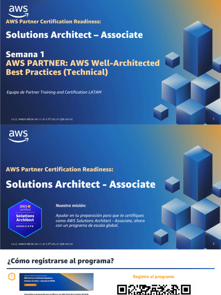 APCR SAA AWS Partner Well Architected Best Practices | PDF