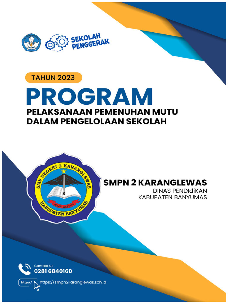 Program Pelaksanaan Pemenuhan Mutu Dalam Pengelolaan Sekolah | PDF