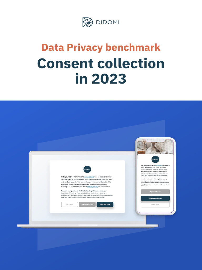 Didomi - Consent Collection in 2023 (Data Privacy Benchmark) | PDF | Http Cookie | Privacy