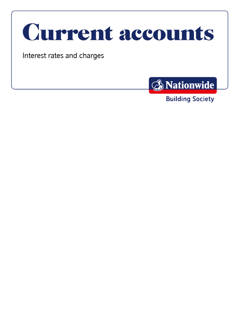 p4054 Current Accounts Interest Rates and Charges | PDF