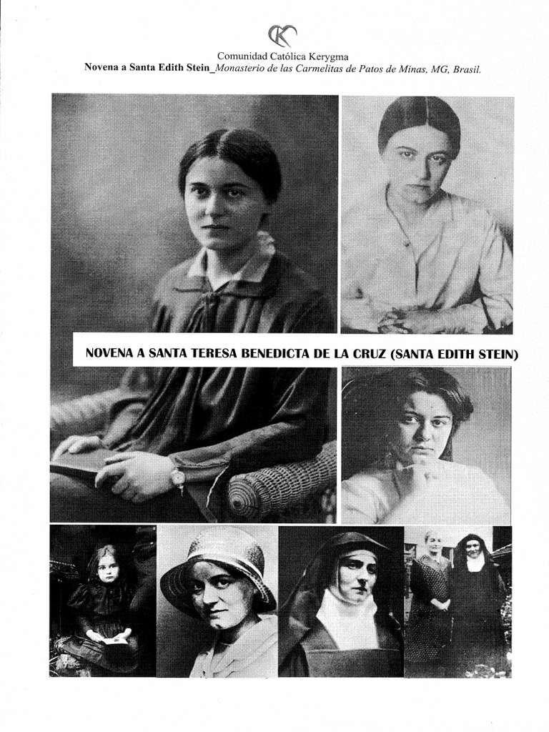 Novena A Santa Teresa Benedicta de La Cruz (Santa Edith Stein) | PDF