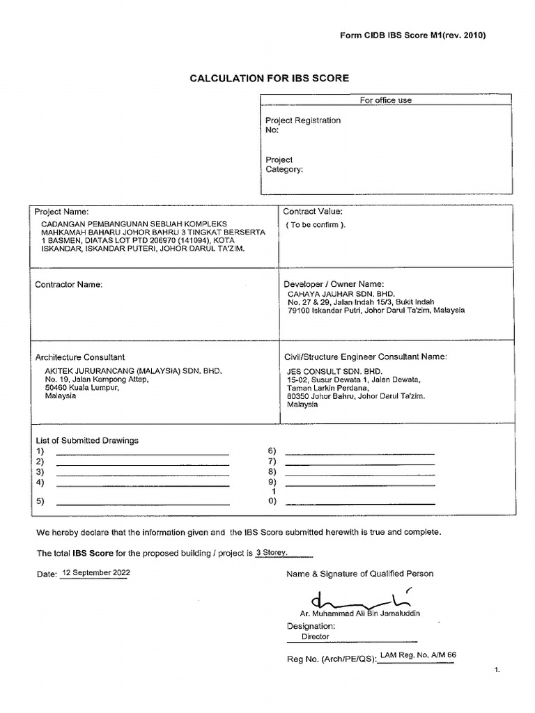 Calculation For Ibs Score | PDF