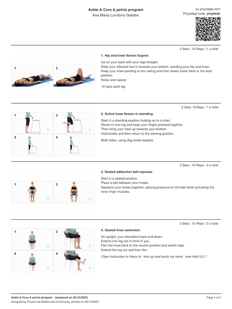Program | PDF | Anatomical Terms Of Motion | Musculoskeletal System