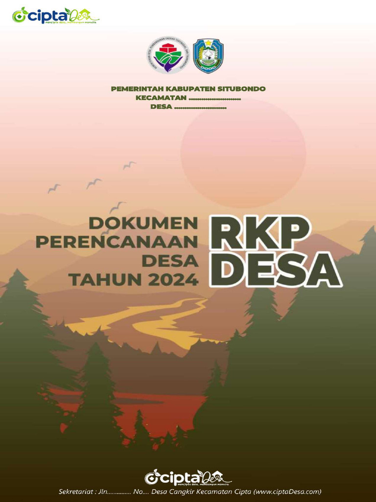 2024 - Dokumen RKP Desa | PDF