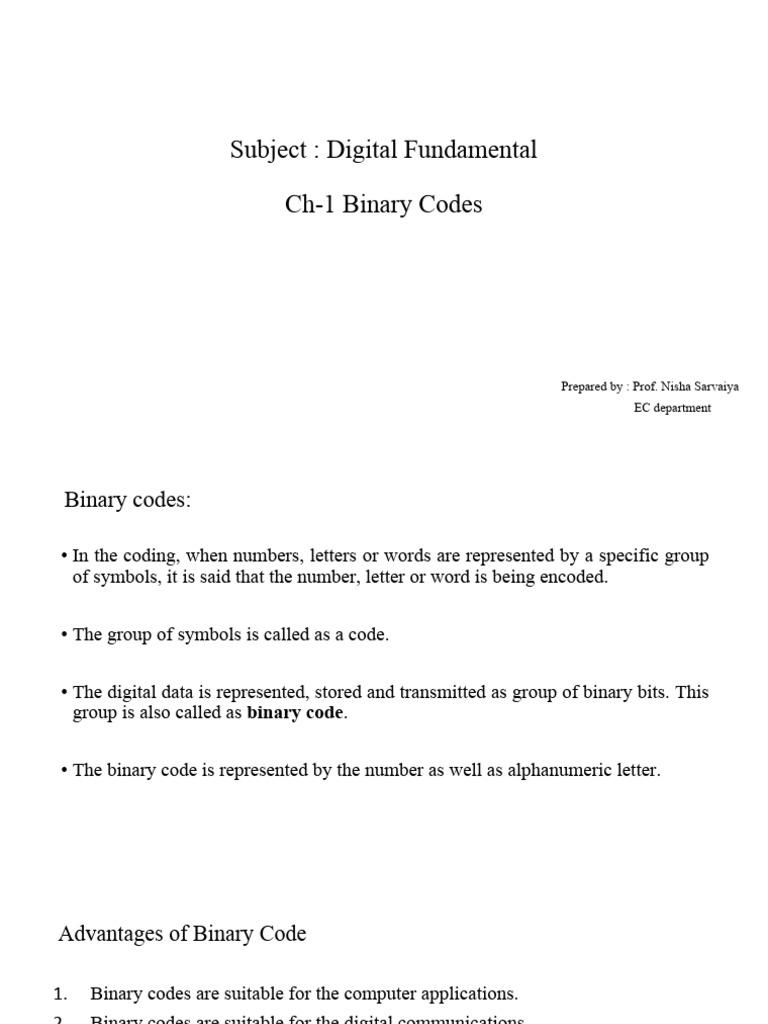 Number System | PDF | Error Detection And Correction | Binary Coded Decimal