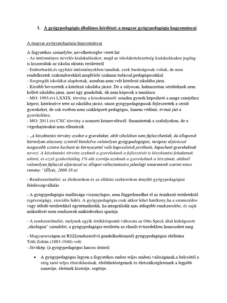 Fejezetek A Gyp.-Bã L | PDF