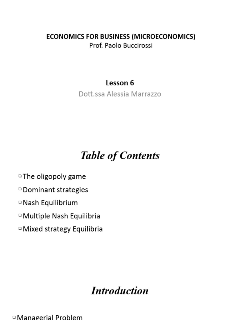 Multiple Equilibria | PDF