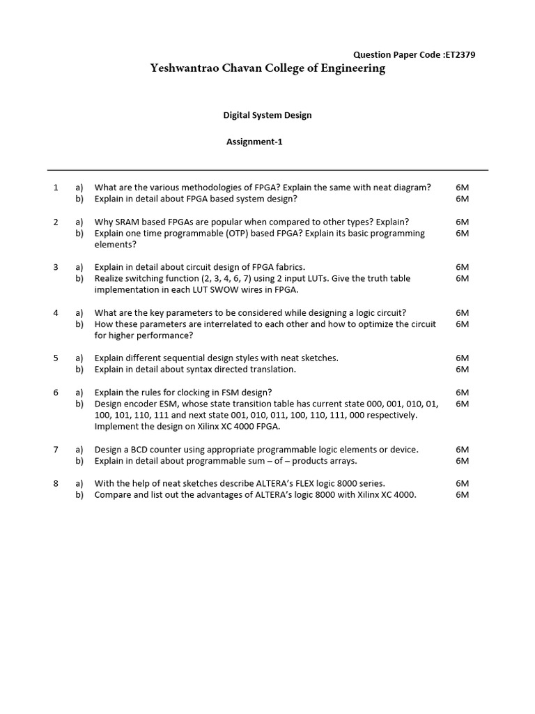 Assignment 1 | PDF