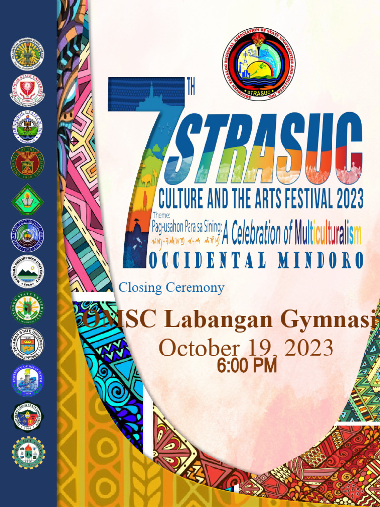 7TH Strasuc-Closing Programme-2023 | PDF