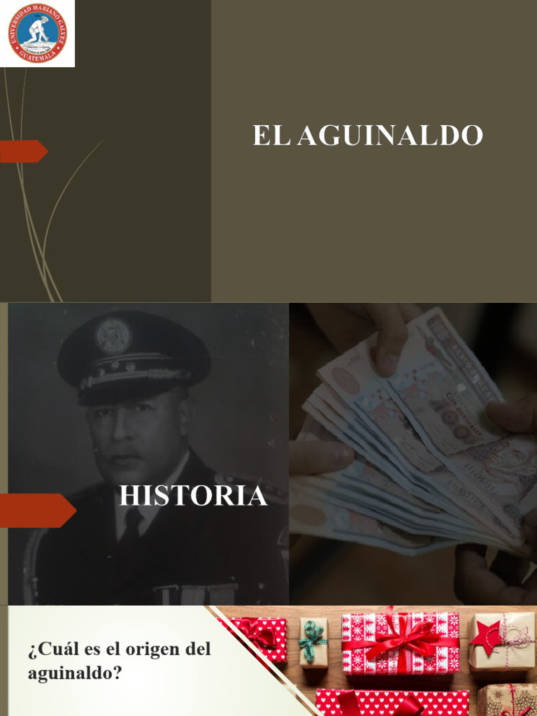 Historia y Origen del Aguinaldo en Guatemala | PDF | Salario