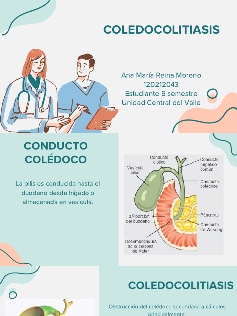 Coledocolitiasis | PDF | Especialidades Medicas | Causas de la muerte