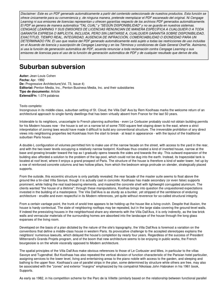 Suburban Subversion | PDF