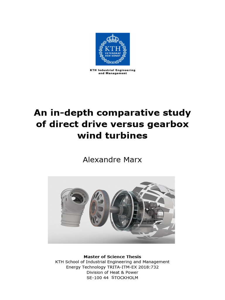An In-Depth Comparative Study of Direct-Drive Versus Gearbox Wind ...