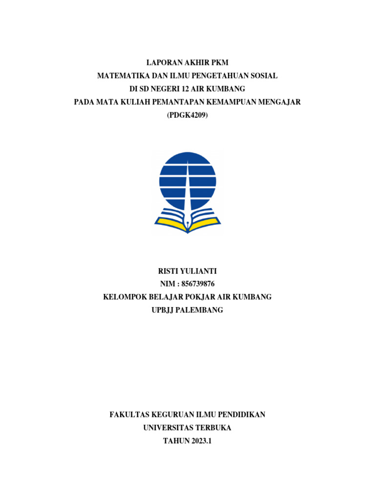 Laporan Akhir PKM Fix | PDF