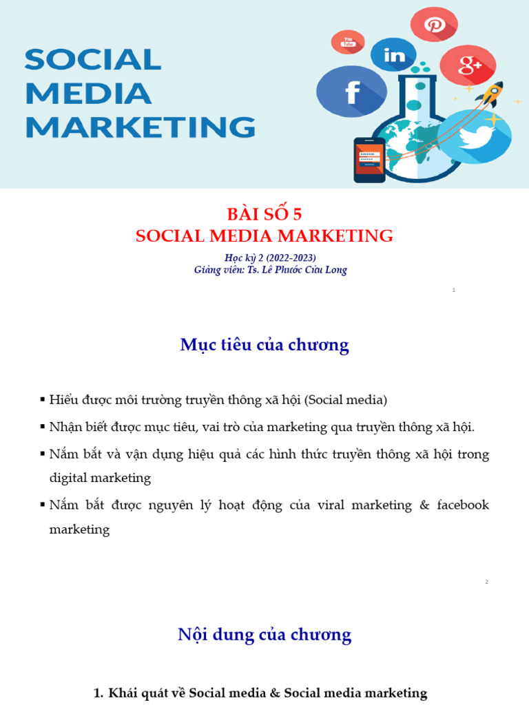 Lecture 5. Social Media Marketing | PDF