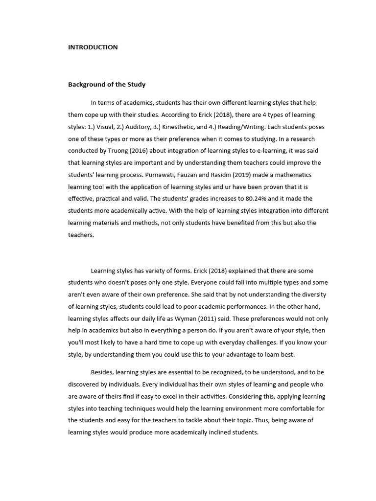 Group 7 | PDF | Learning Styles | Learning