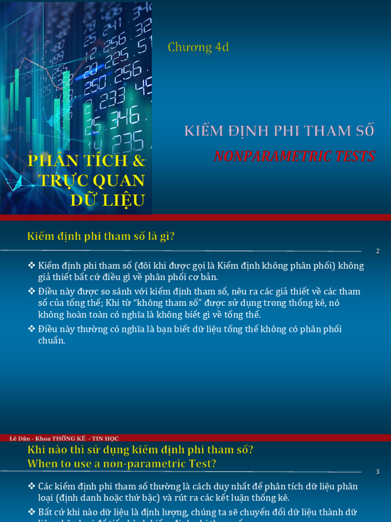 Ch04d. Nonparametric Tests.1 | PDF Ch04d. Nonparametric Tests.1 | PDF