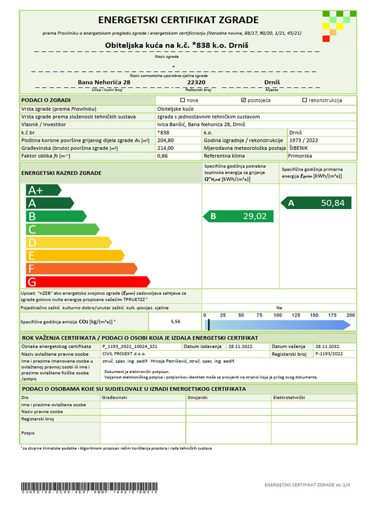Certifikat 337788 | PDF