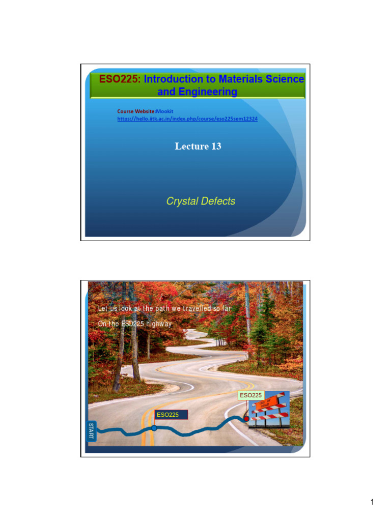Overview of Crystal Defects | PDF