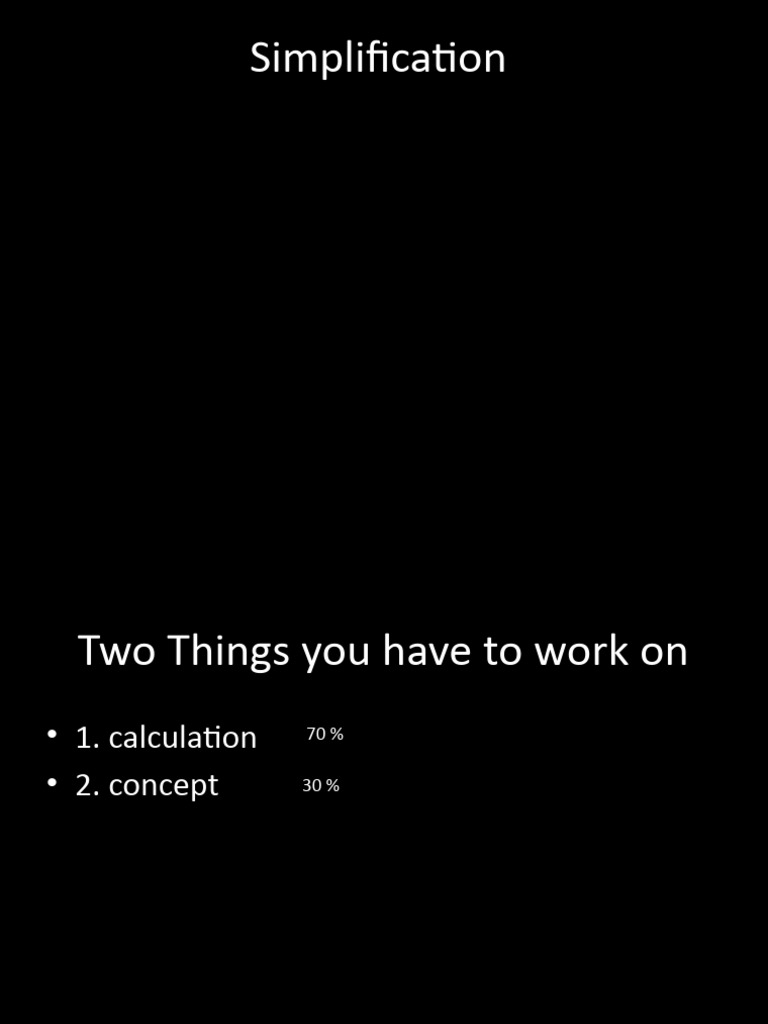 1 Simplification | PDF | Mathematics | Arithmetic