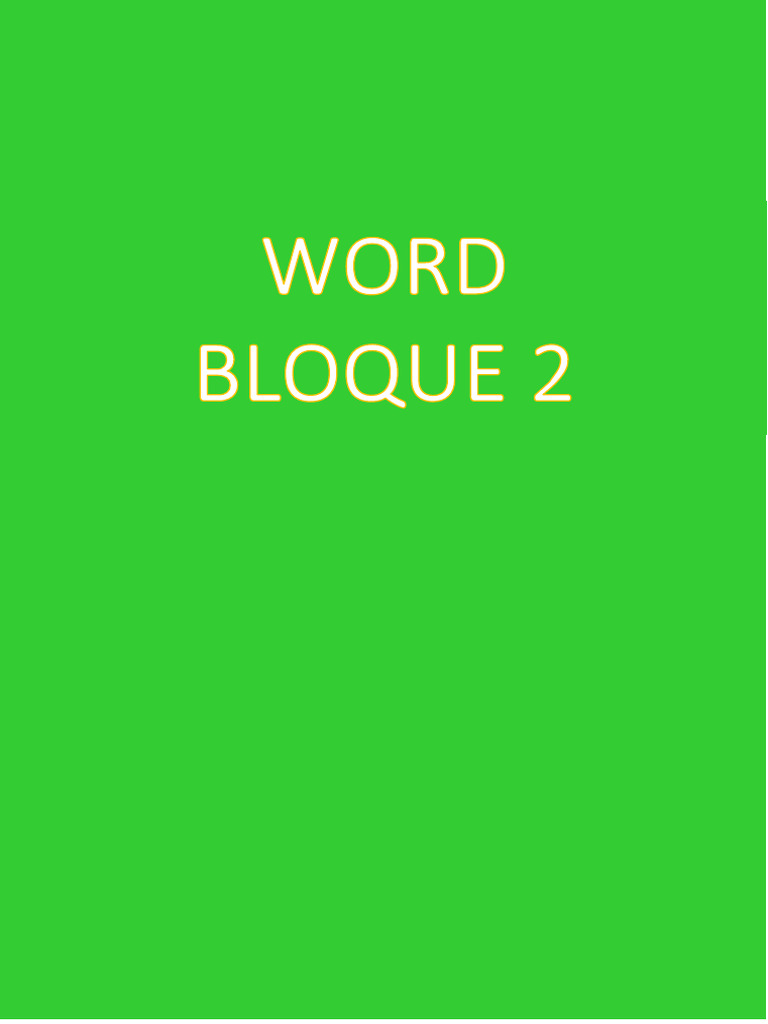 Bloque 2 - Enunciados | PDF